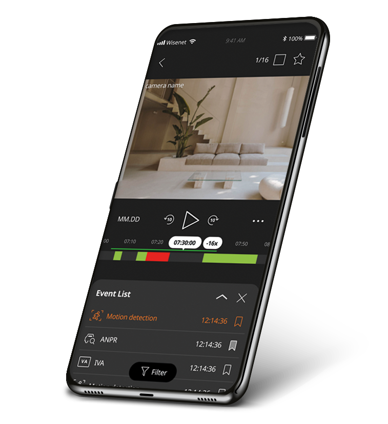 Wisenet Mobile : Hanwha Vision - Global Vision Solution Provider